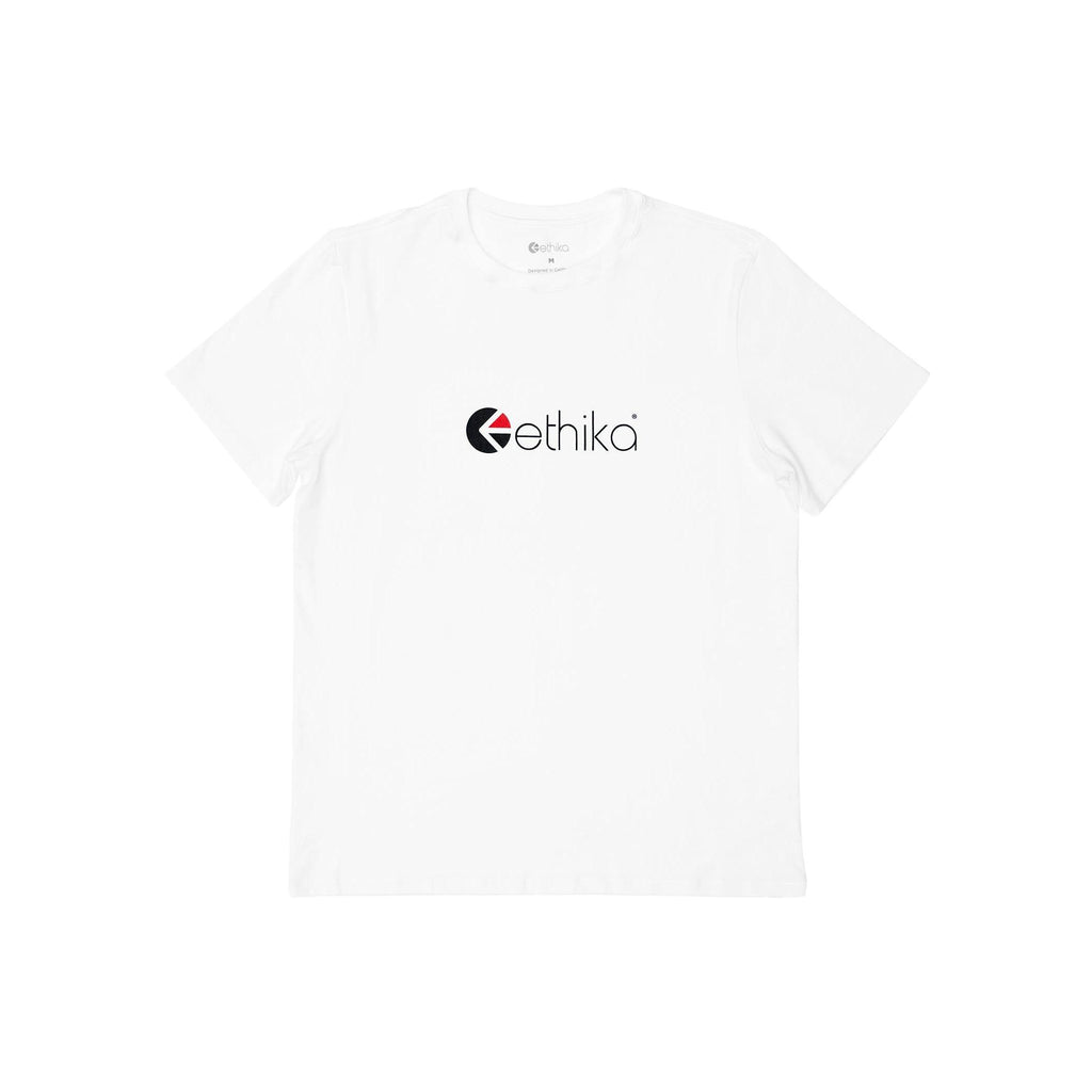 Ethika - Ethika Logo - White | Mens Graphic Tee