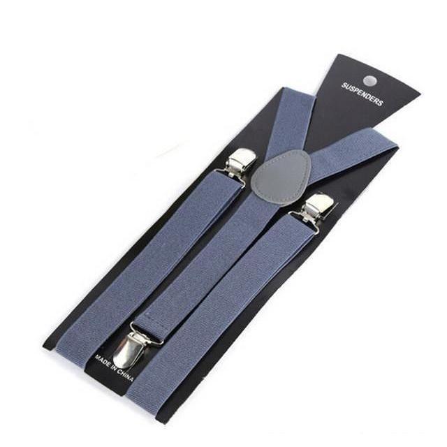 Bold Colors Collection Suspenders - 14 Colors