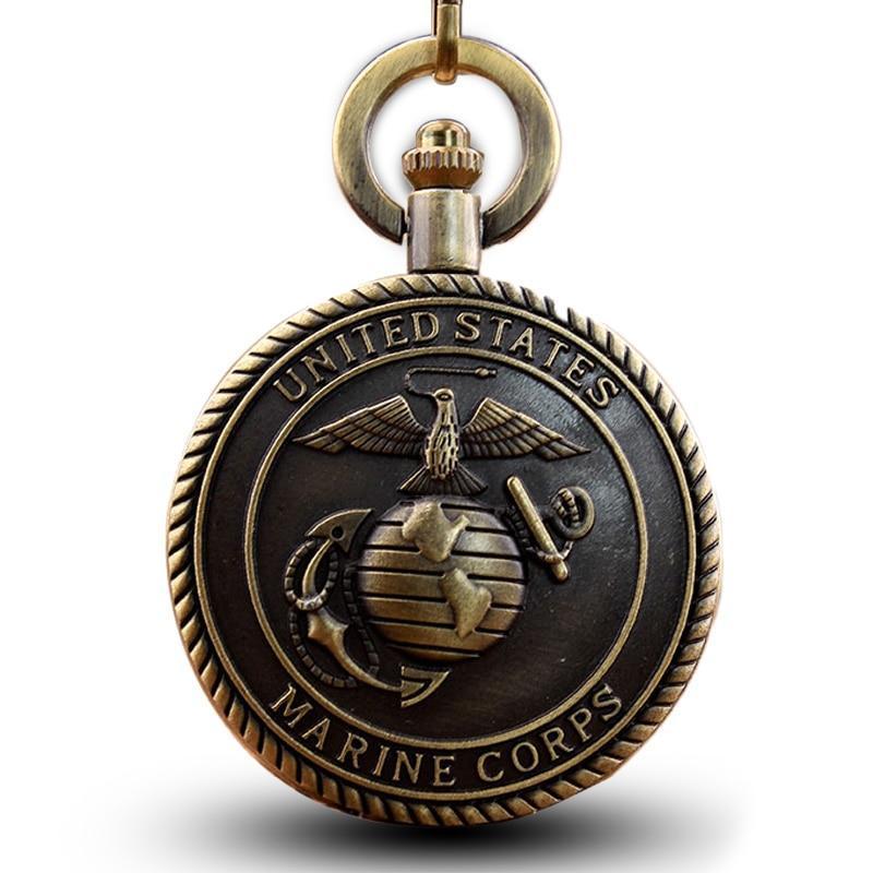 Men's Vintage Marine Pocket Watch